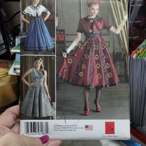 Simplicity | Other | Simplicity Blue And Red Aline Sundress With Sailor ...